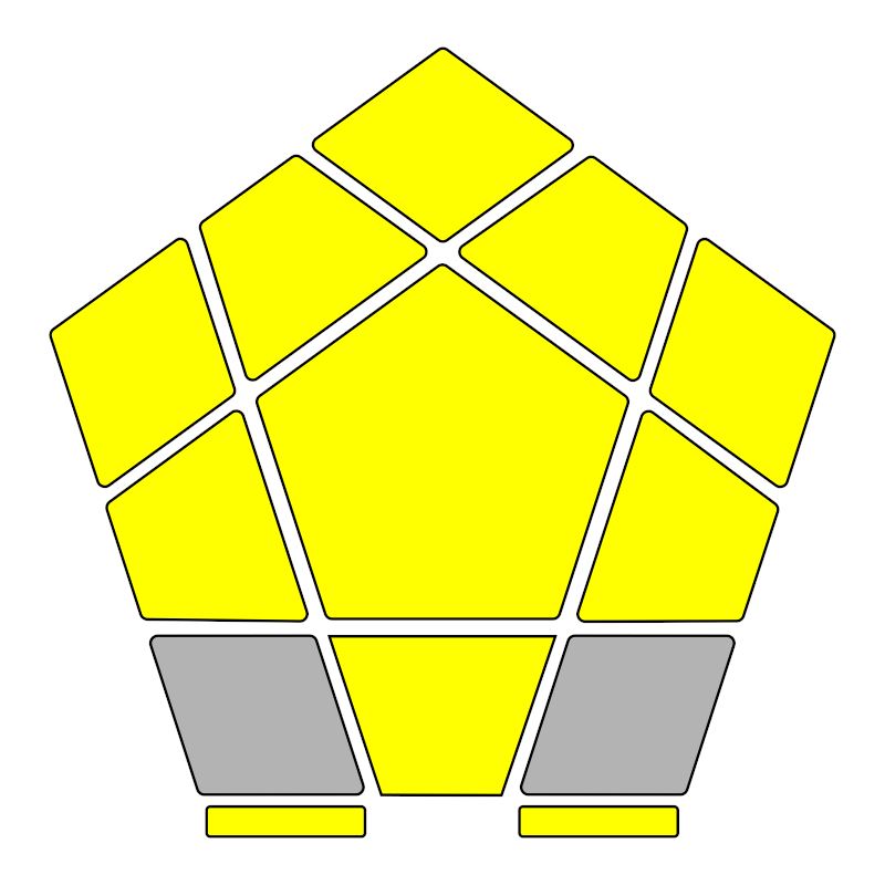 MEGA OLL 06 Megaminx OLL Alg